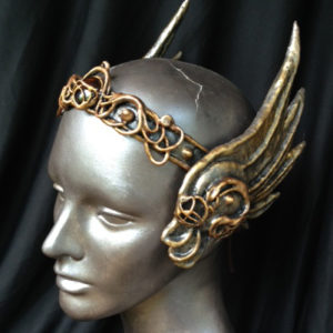 Winged Valkyrie Circlet MTO – Organic Armor