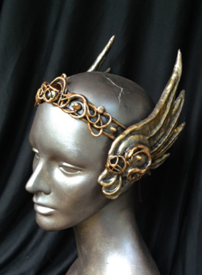 Winged Valkyrie Circlet MTO – Organic Armor