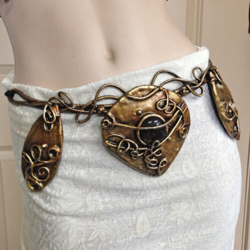 Filigree Belt Gold – Organic Armor