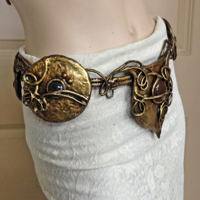 Filigree Belt Gold – Organic Armor