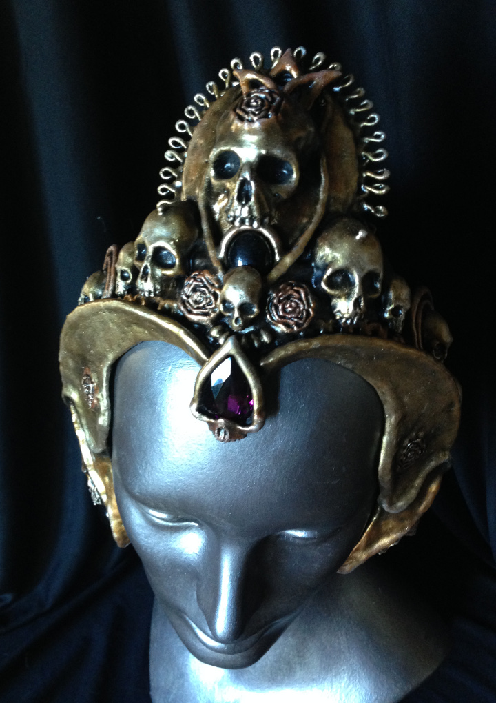 Persephone Headdress 4 | Organic Armor
